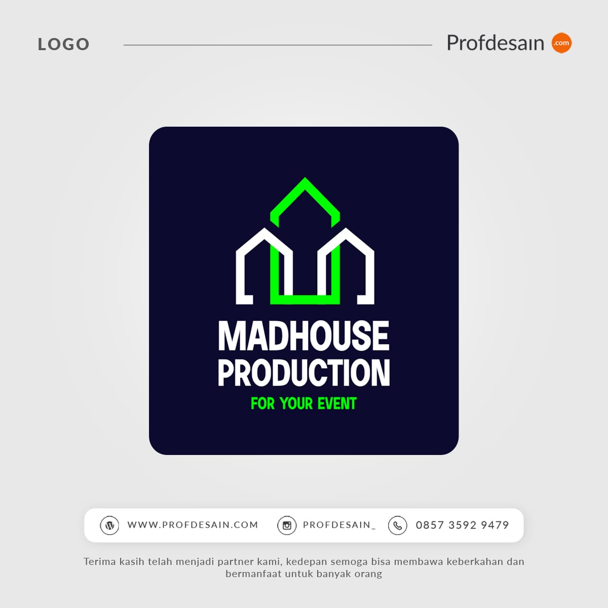 Jasa Desain Logo Profesional No. 1 - Cepat dan Murah - CV. Profdesain ...